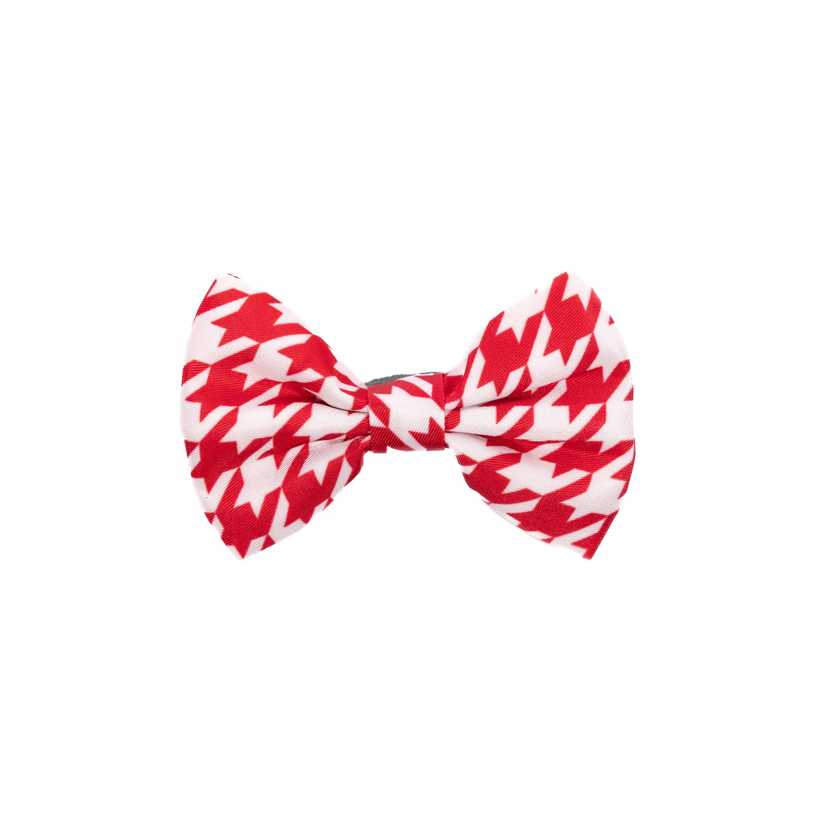 Red Houndstooth - Dog Hair Bow Clip | daisyandpups